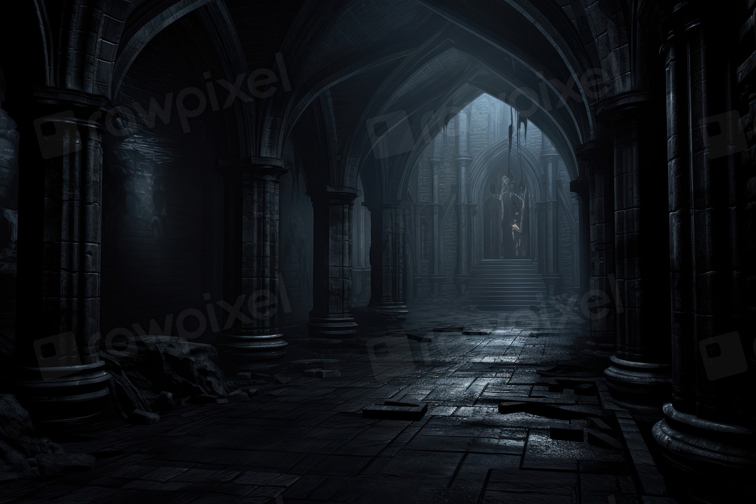 Black gothic background architecture building | Premium Photo ...