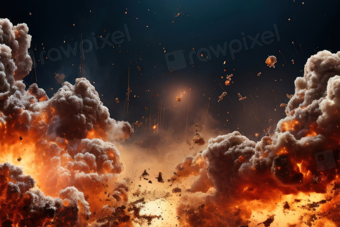 Apocalypse explosion effect backdrop | Premium Photo - rawpixel