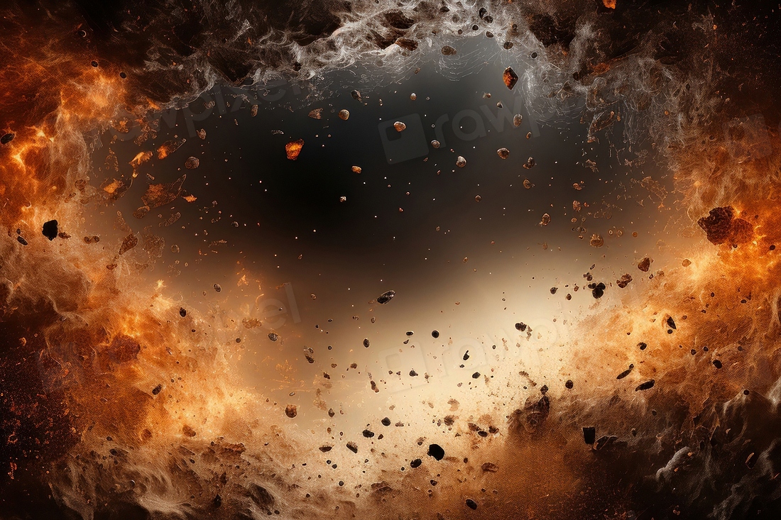 Apocalypse explosion effect backdrop | Premium Photo - rawpixel