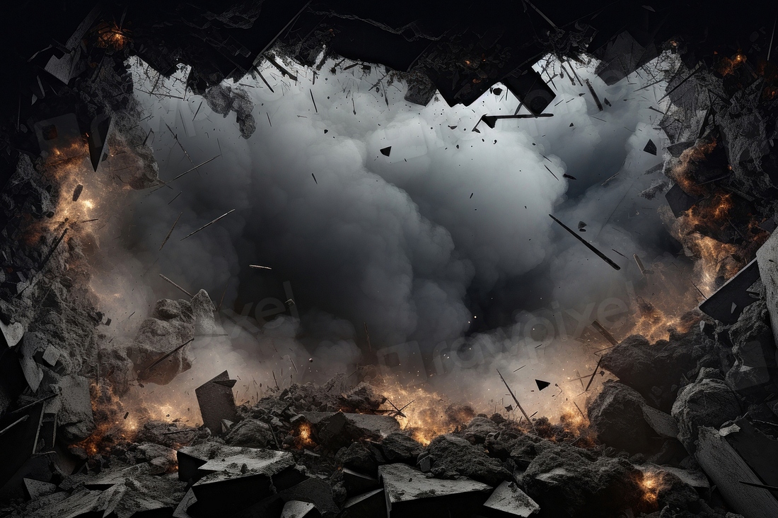 Apocalypse explosion effect backdrop | Free Photo - rawpixel