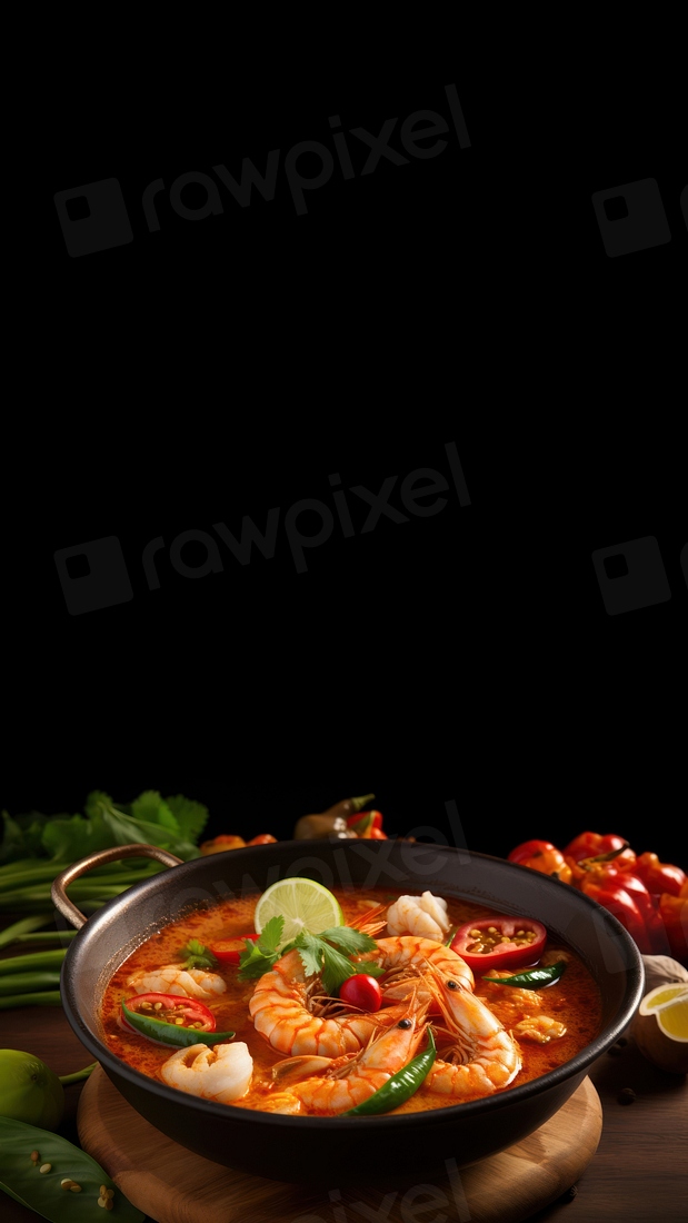 Tom Yum Goong, Thai food. | Free Photo - rawpixel