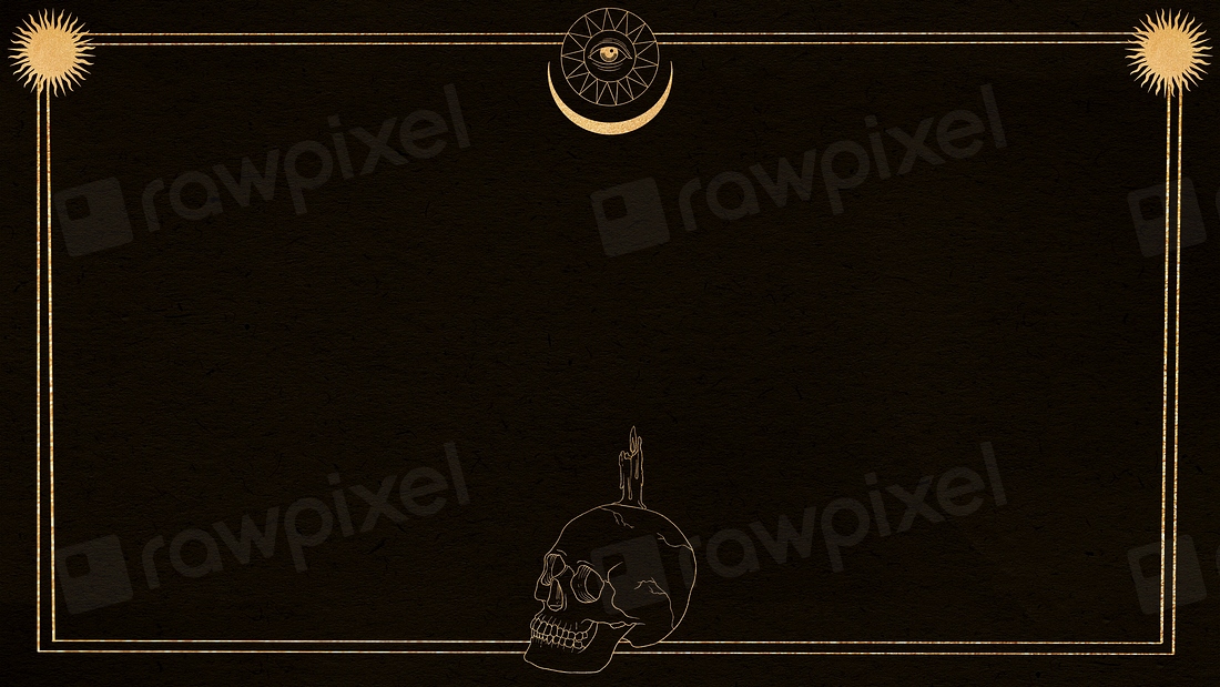 Death skull aesthetic desktop wallpaper | Premium Photo Illustration ...