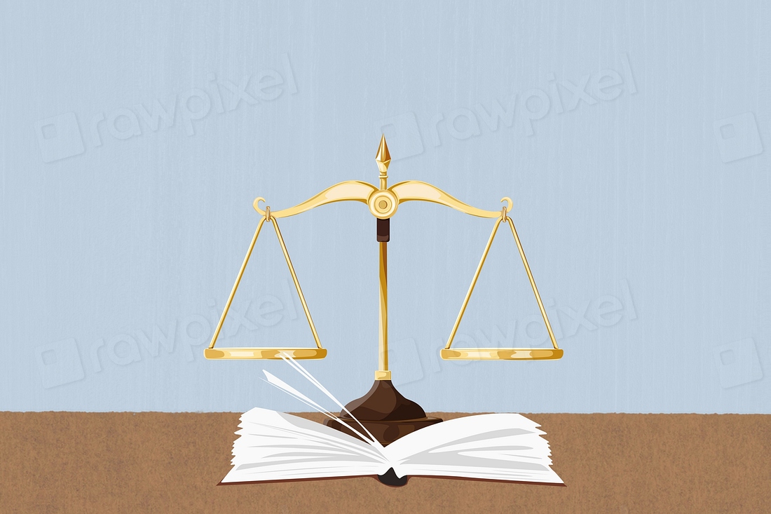 Law justice, aesthetic illustration, design | Free Photo Illustration ...
