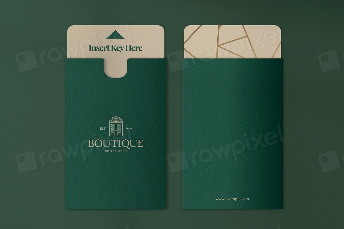 Hotel room key card mockup | Premium PSD Mockup - rawpixel