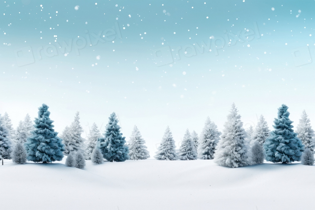 Christmas winter tree land. AI | Premium Photo Illustration - rawpixel