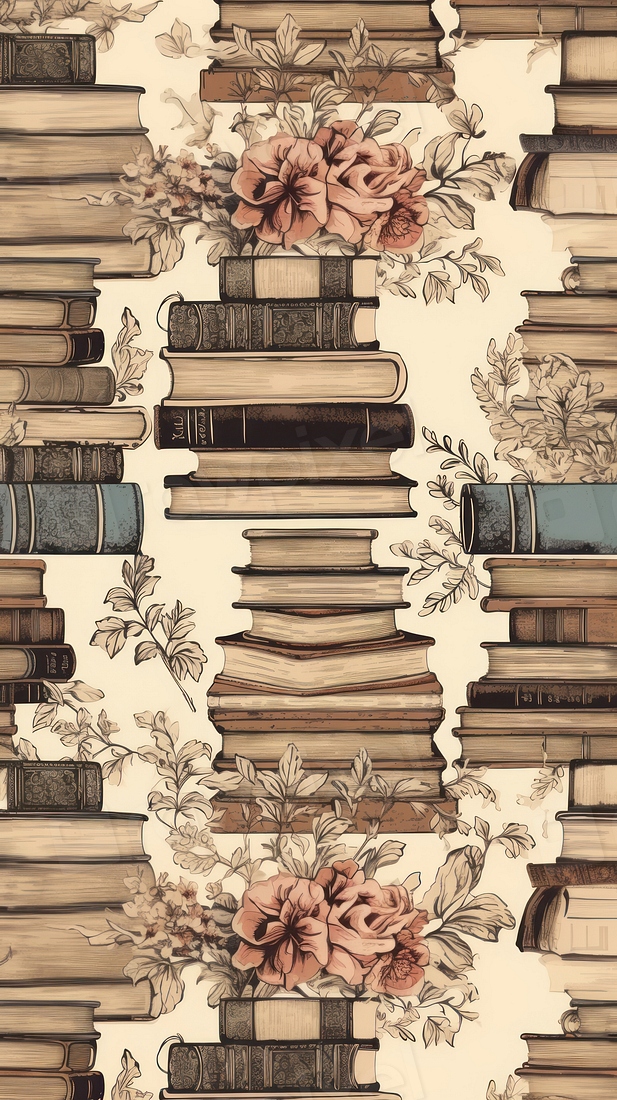 Brown vintage book pattern publication | Premium Photo Illustration ...