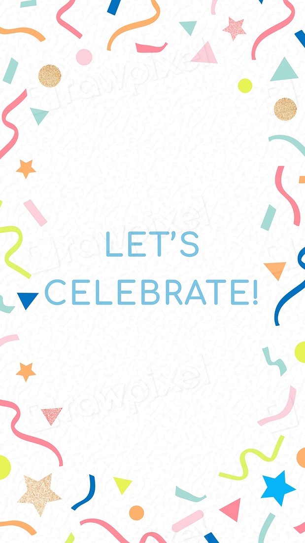 Let's celebrate Instagram story template | Free Photo - rawpixel
