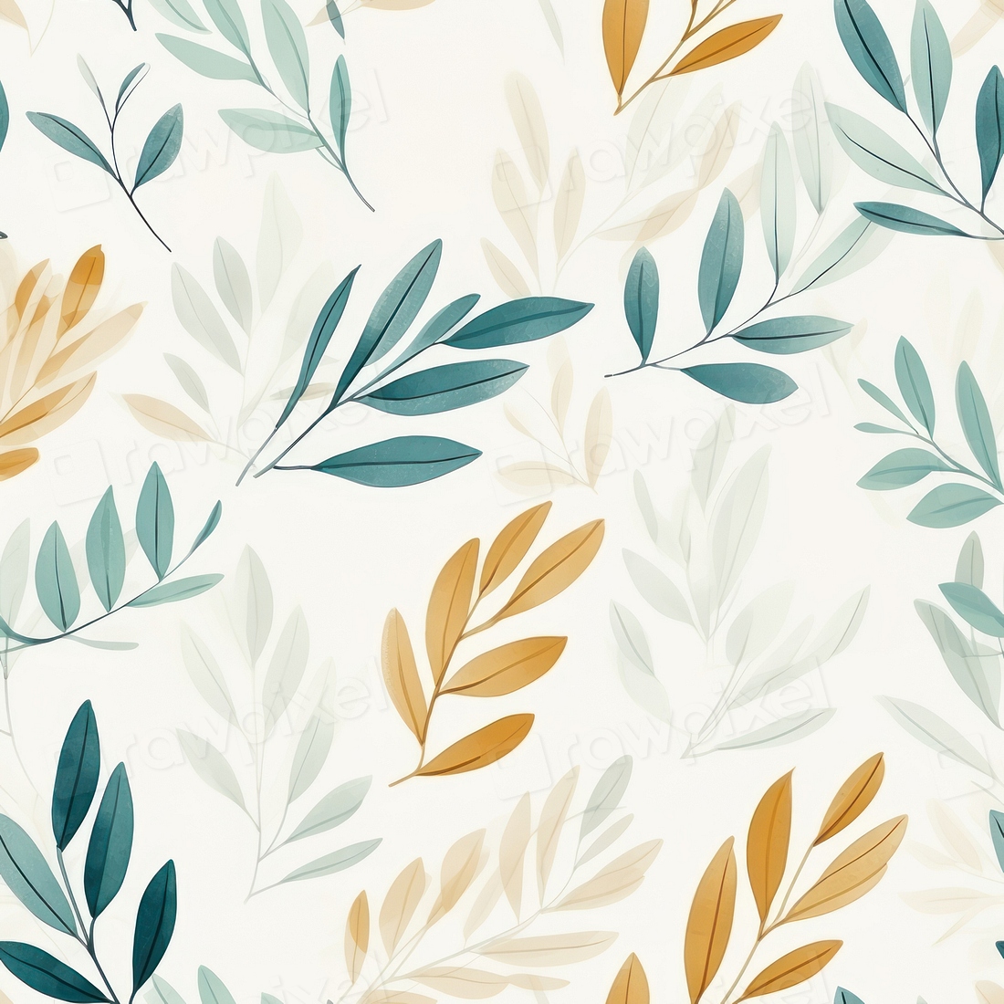 Leaf pattern backgrounds wallpaper. | Premium Photo Illustration - rawpixel