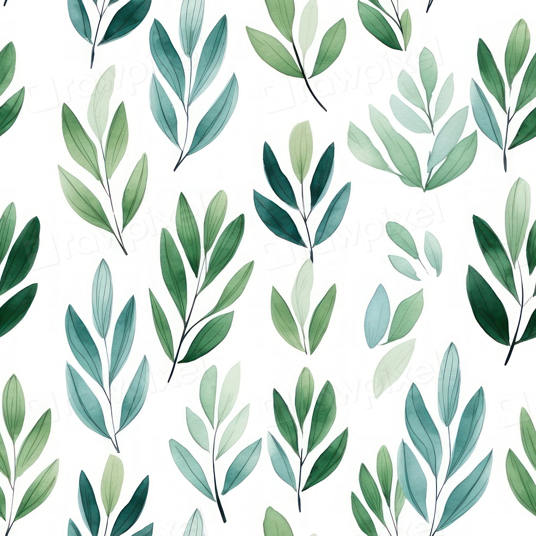 Leaf pattern backgrounds plant design | Free Photo Illustration - rawpixel