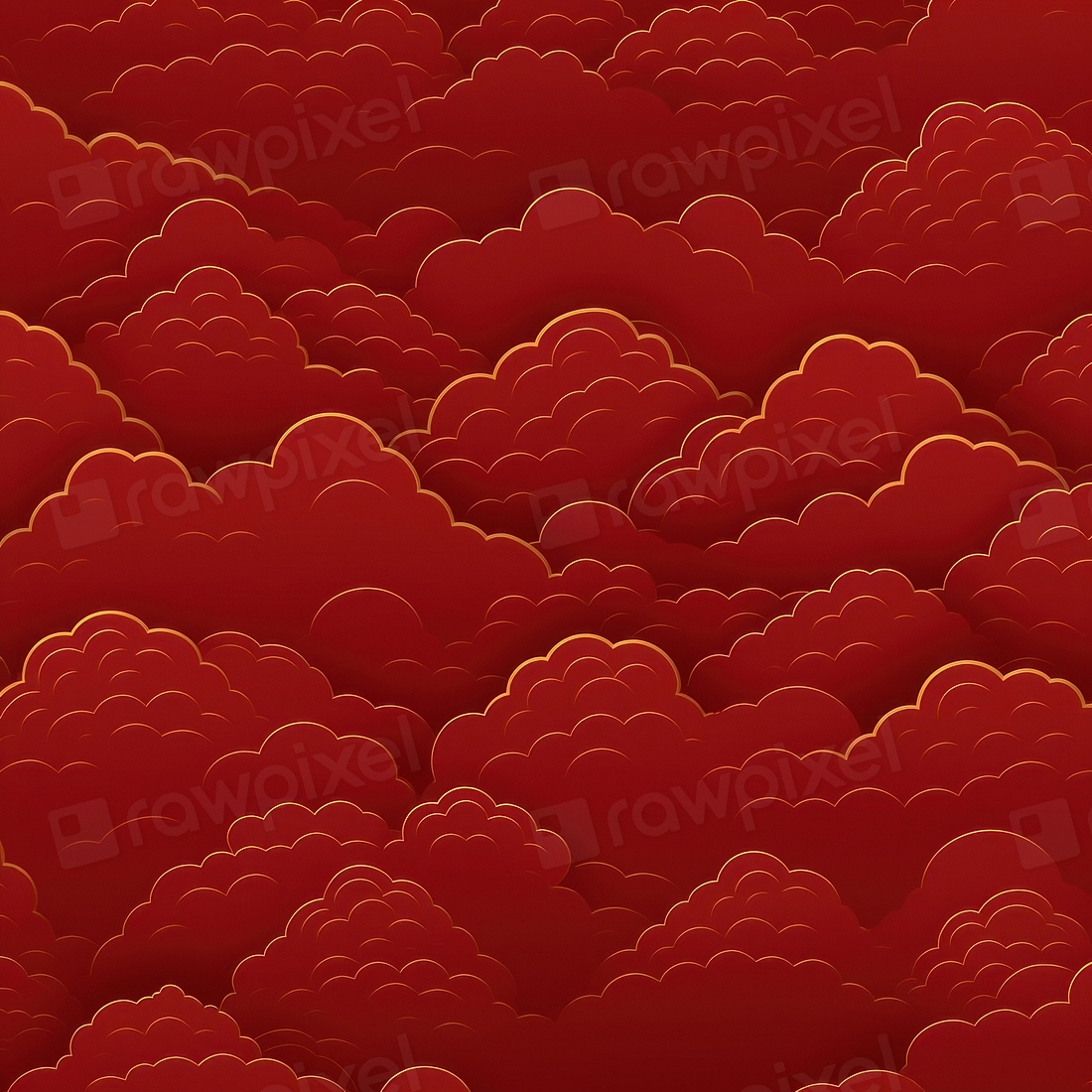Cloud gold red backgrounds pattern. | Premium Photo Illustration - rawpixel