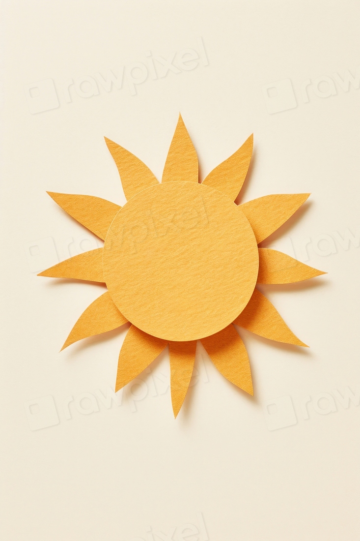 Sun Paper Craft Art Free Photo Illustration Rawpixel