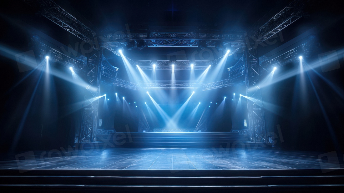 Spotlight stage atmosphere concert | Premium Photo - rawpixel