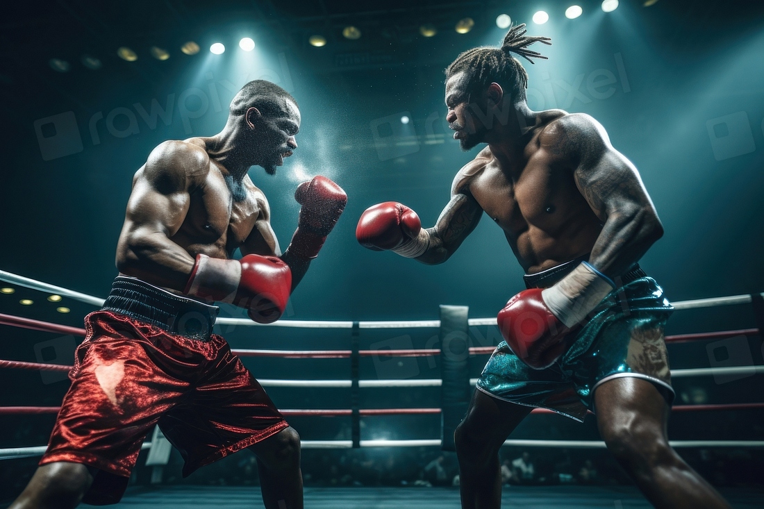 American african Kickboxing fighter kickboxing | Free Photo - rawpixel