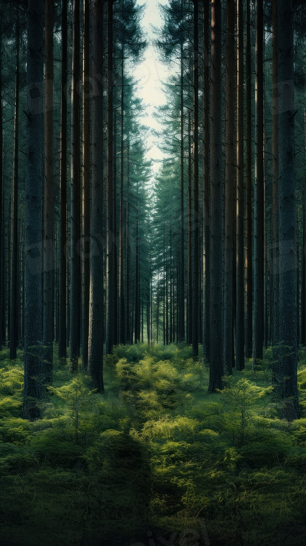 Deep pine forest background landscape | Free Photo - rawpixel