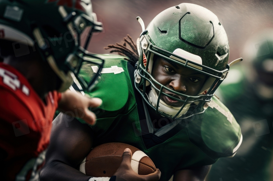 Football stadium helmet sports. AI | Free Photo - rawpixel