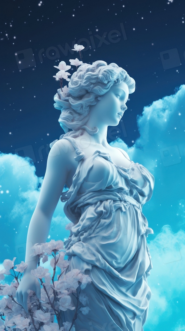 Statue sculpture outdoors nature. AI | Premium Photo Illustration ...