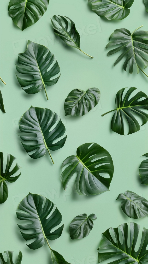 Monstera leaf backgrounds pattern plant. | Free Photo - rawpixel
