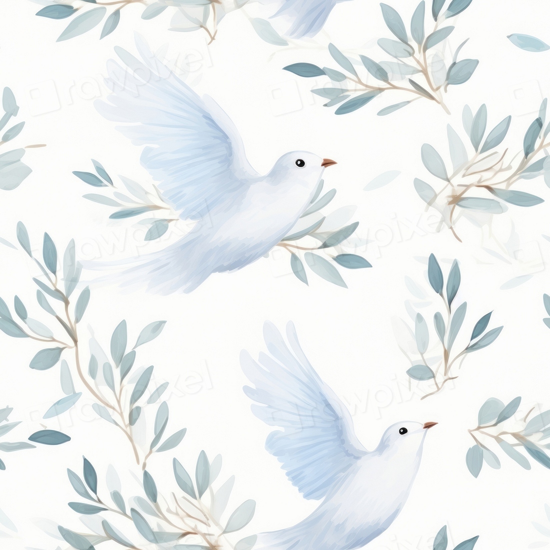 Dove backgrounds wallpaper pattern. | Premium Photo Illustration - rawpixel