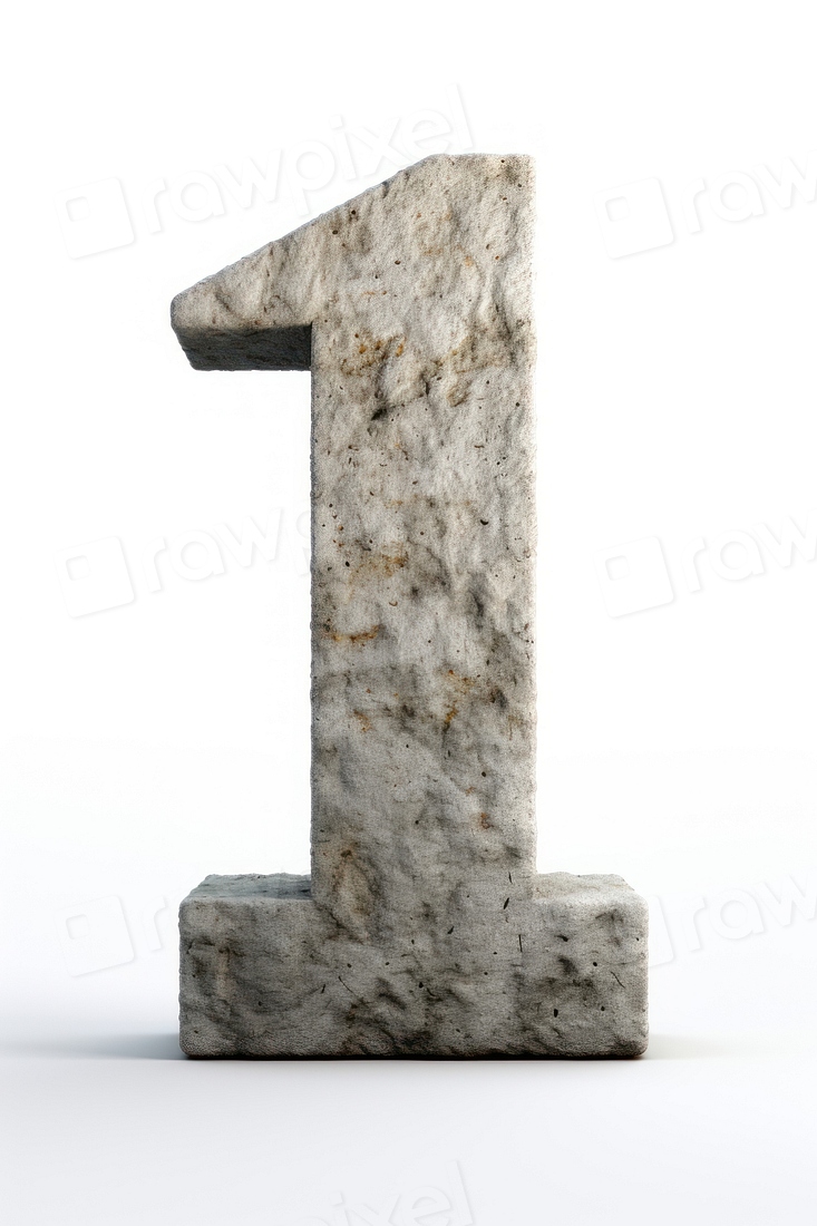 PNG Alphabet number 1 shape | Free Photo Illustration - rawpixel