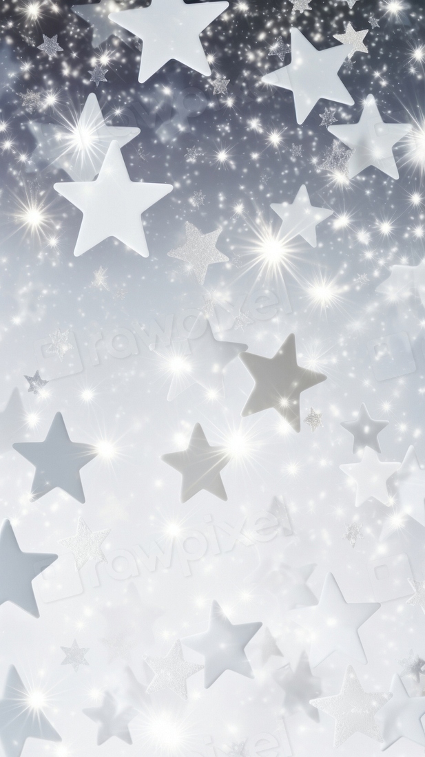 Shiny glitter stars backgrounds christmas | Free Photo Illustration - rawpixel