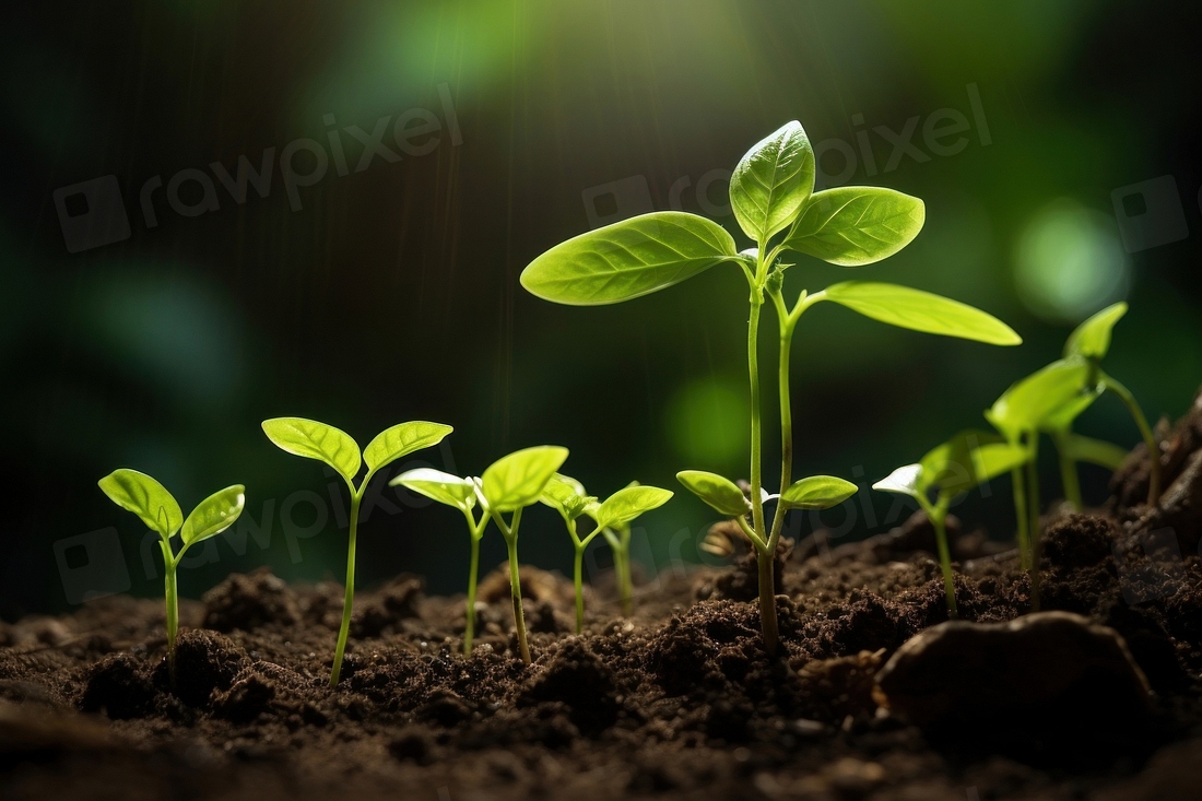 Growth Trees seedling outdoors nature. | Premium Photo - rawpixel