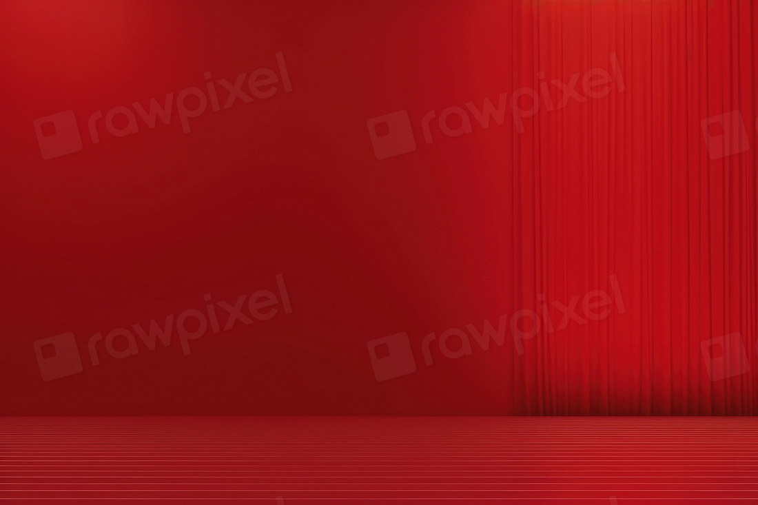 Red curtain backgrounds spotlight red | Free Photo Illustration - rawpixel