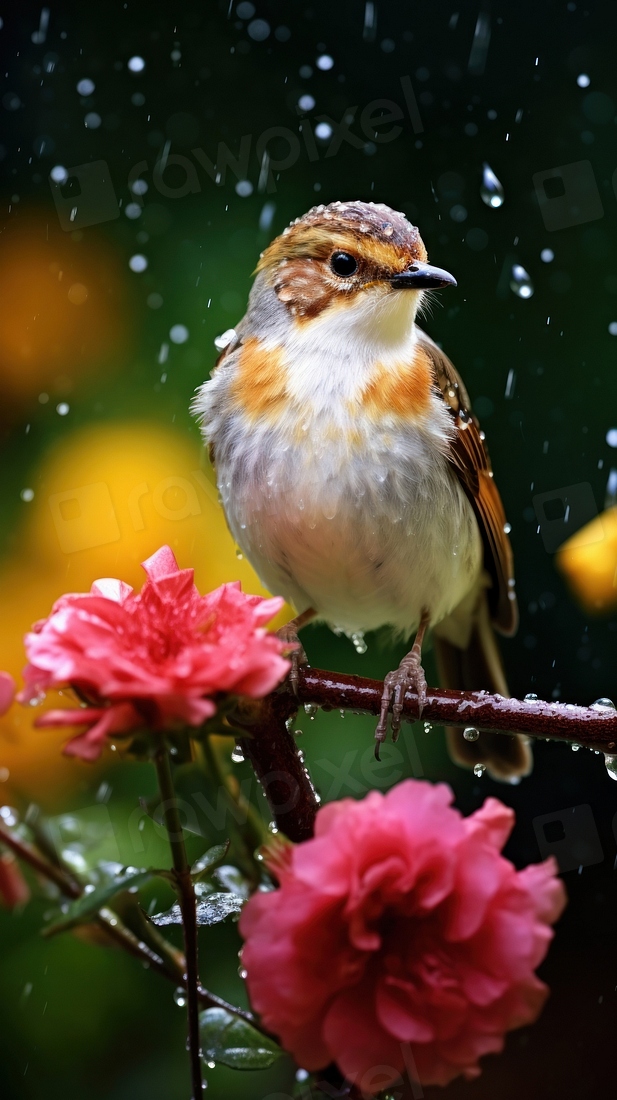 Nature flower bird outdoors. | Premium Photo - rawpixel