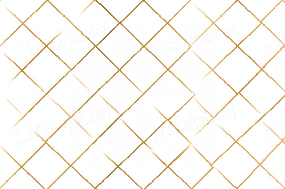 White and gold grid pattern | Free Photo Illustration - rawpixel