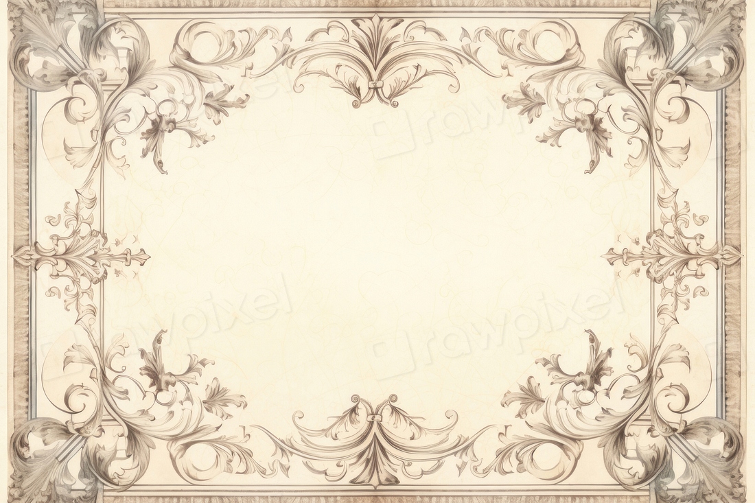 Ornament frame textured painting pattern. | Free Photo Illustration ...