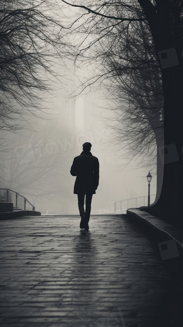 Man walk backlighting standing black | Premium Photo - rawpixel