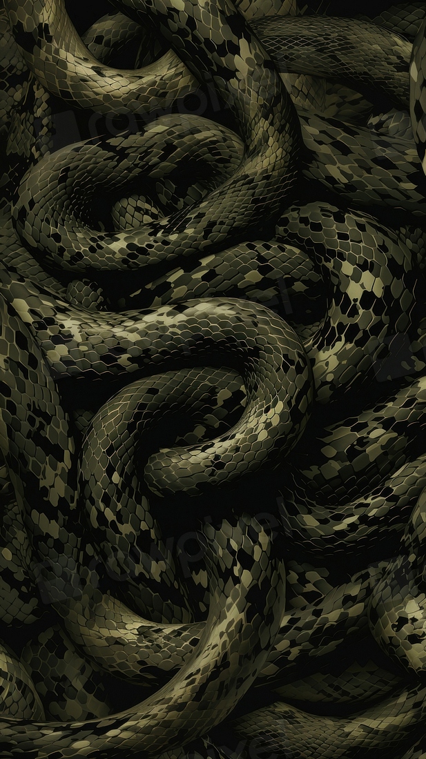 Snake camouflage pattern backgrounds black | Free Photo Illustration ...