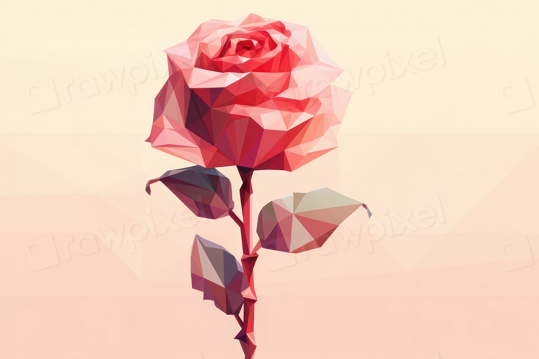 Rose art flower plant. AI | Premium Photo Illustration - rawpixel