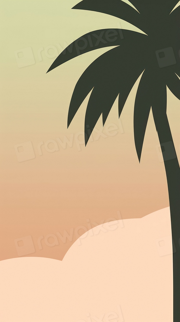 Palm tree backgrounds outdoors nature. | Free Photo Illustration - rawpixel