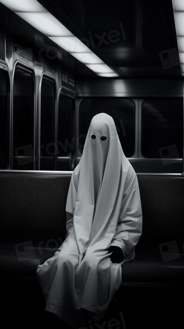 Ghost subway horror black white | Premium Photo - rawpixel
