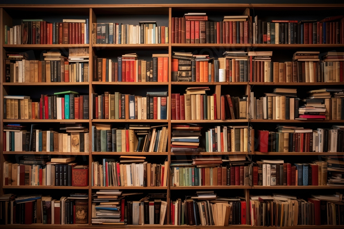 Huge bookshelf fullframe publication furniture | Premium Photo - rawpixel