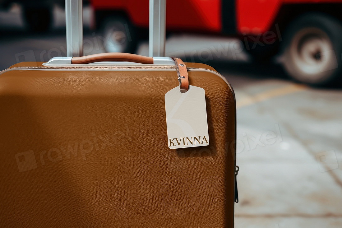 Luggage tag mockup psd | Premium PSD Mockup - rawpixel