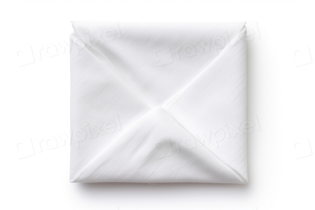 White folded cotton napkin backgrounds | Premium Photo - rawpixel