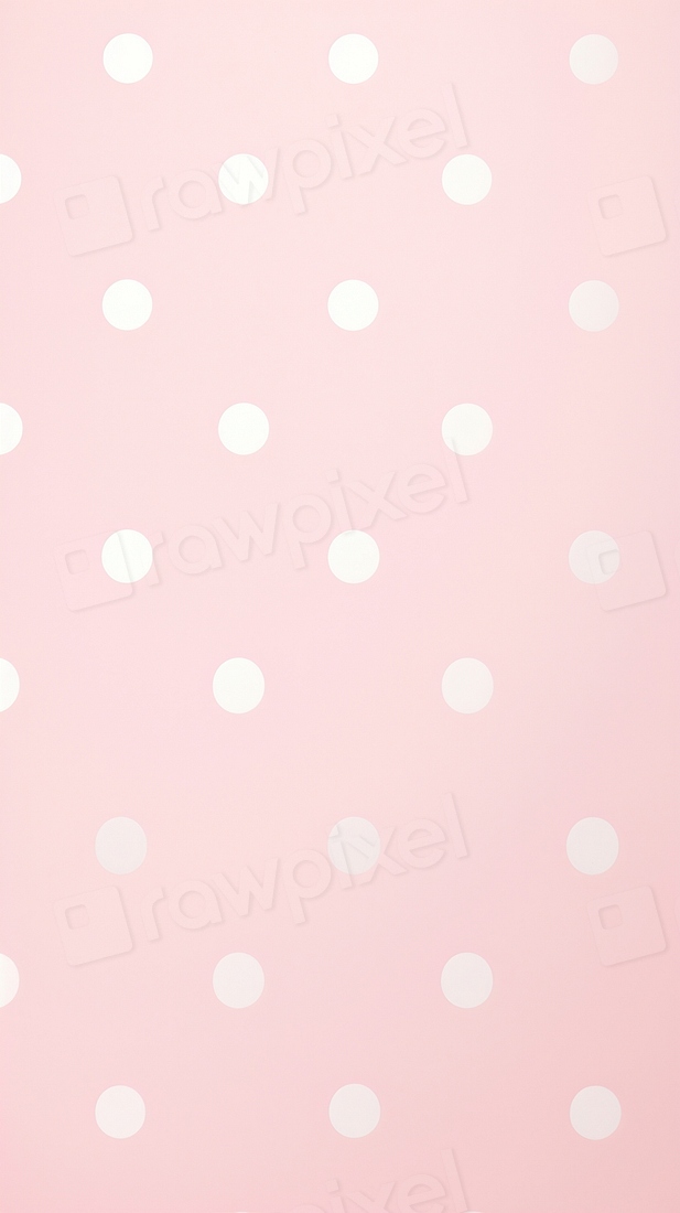 Pink pastel polka dot wallpaper | Free Photo Illustration - rawpixel
