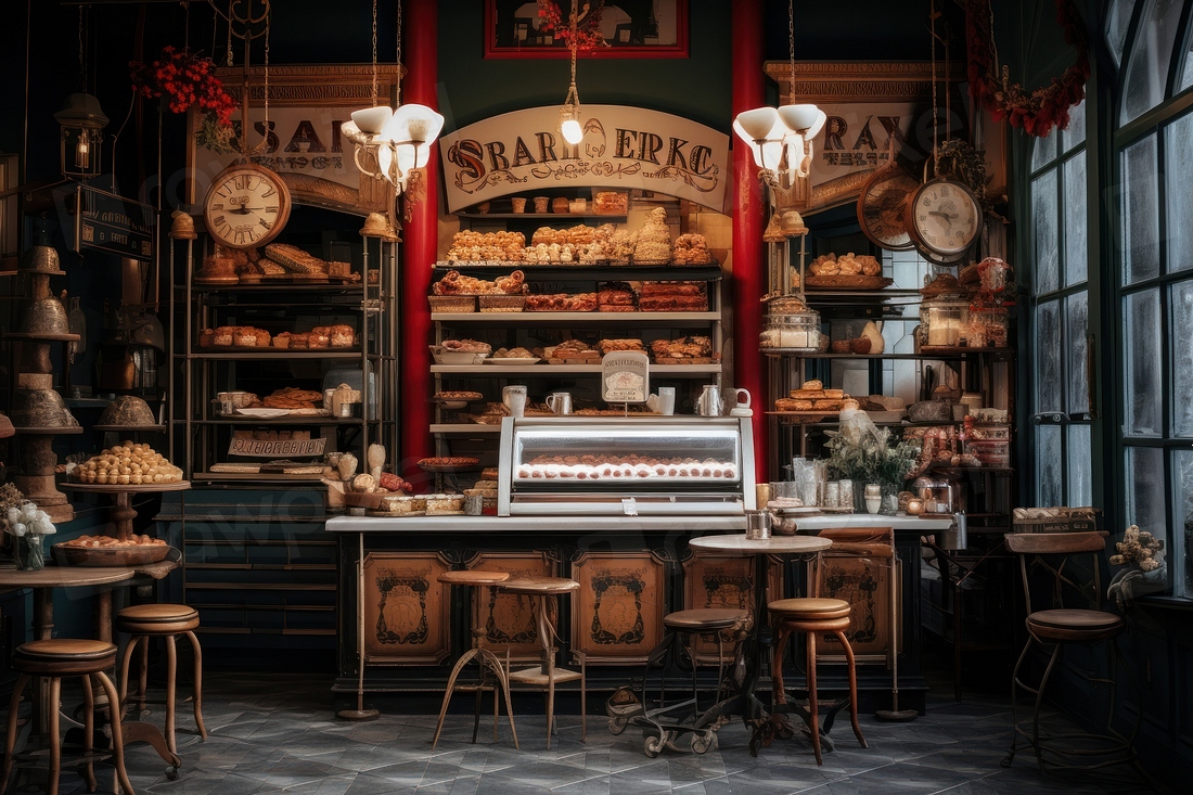 Bakery shop restaurant table chair. | Free Photo - rawpixel