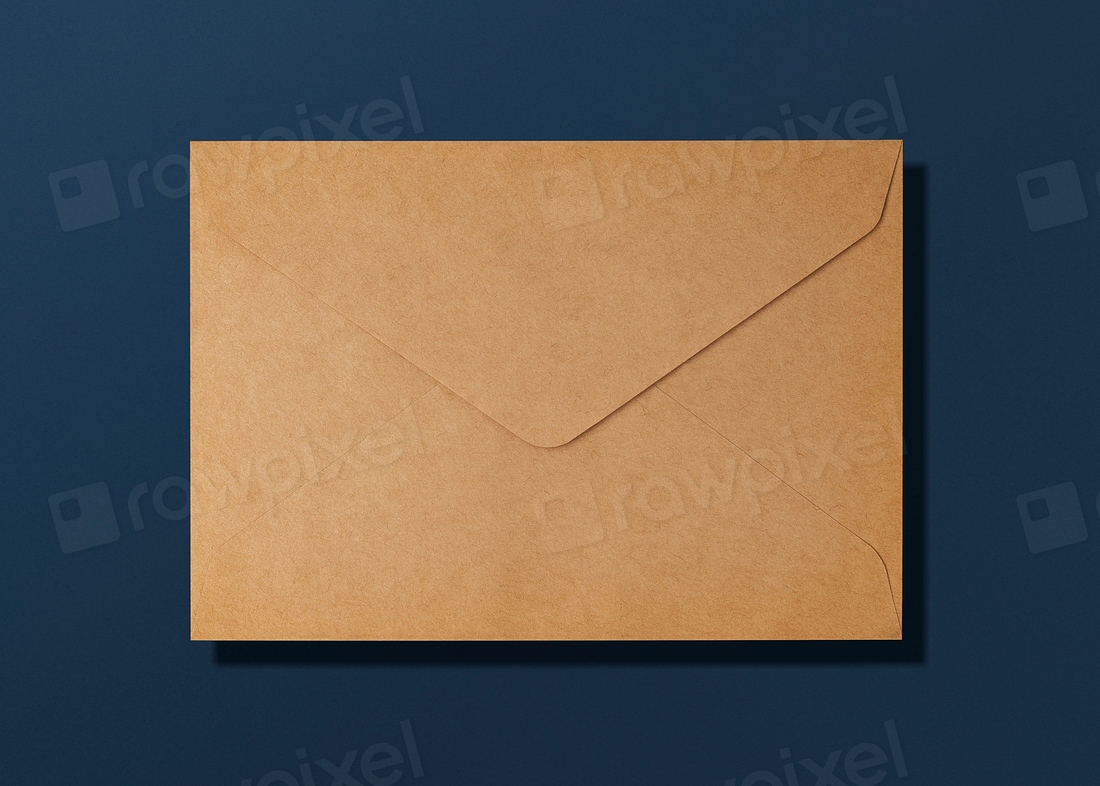 Brown envelope, flat lay design | Premium Photo - rawpixel