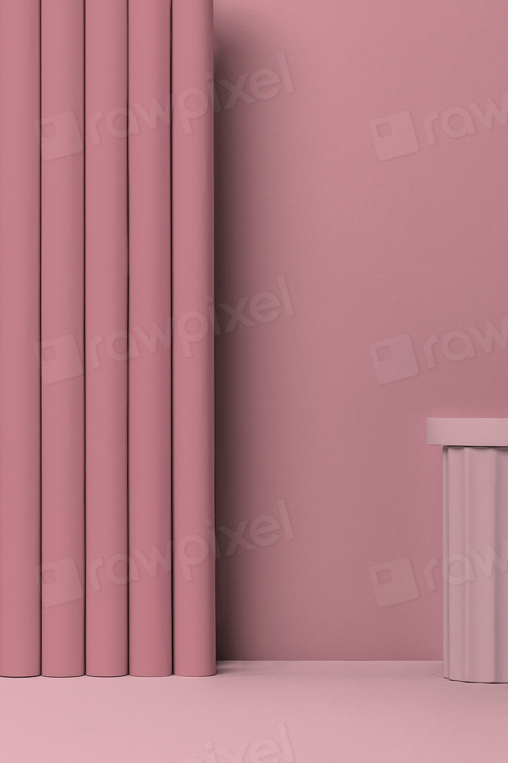 Pink product backdrop mockup, pop | Premium PSD Mockup - rawpixel