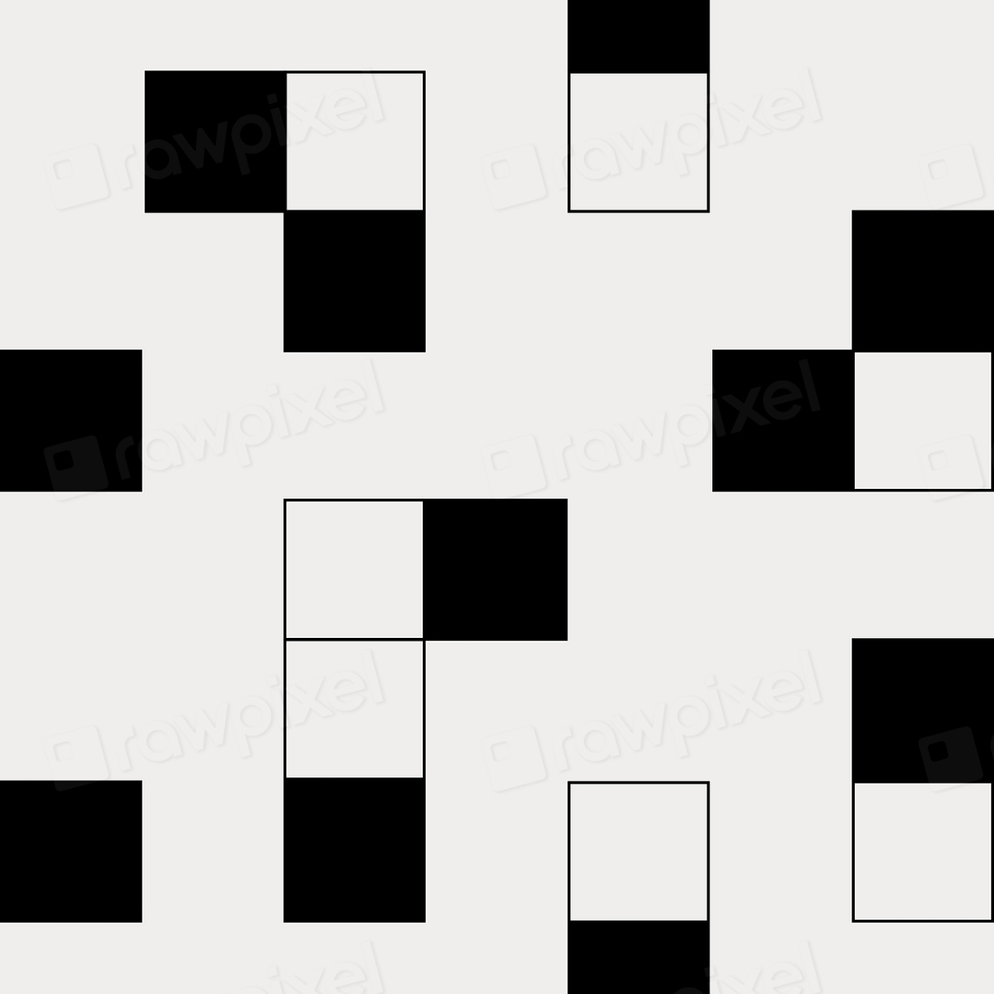 Geometric blocks pattern background, black | Free Photo - rawpixel