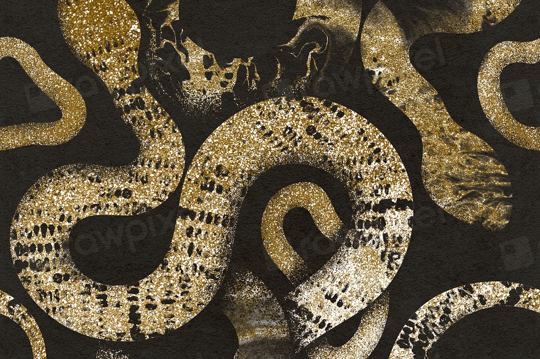 Gold snake pattern background, animal | Free Photo - rawpixel