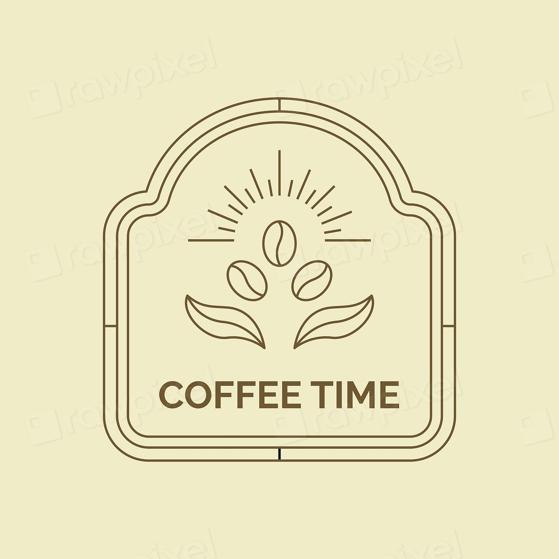 Cafe business logo template, Coffee | Premium Vector - rawpixel