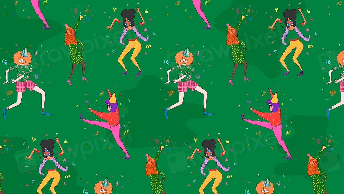 Green desktop wallpaper background, dancing | Premium Photo - rawpixel