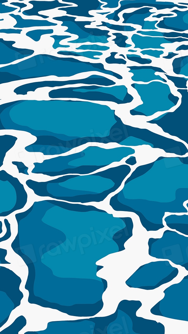 Blue water iPhone wallpaper abstract | Premium Photo - rawpixel