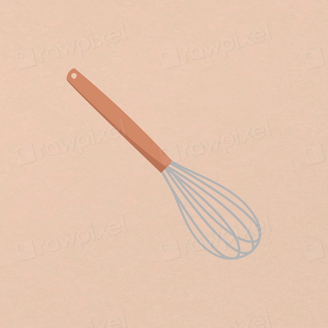 Cute whisk clipart, collage element | Premium Vector Illustration ...