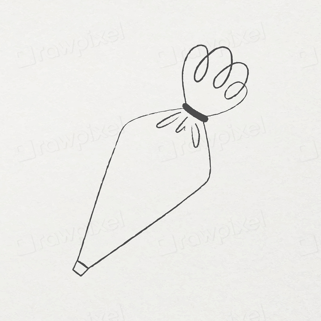 Piping bag collage element cute | Premium Vector Illustration - rawpixel