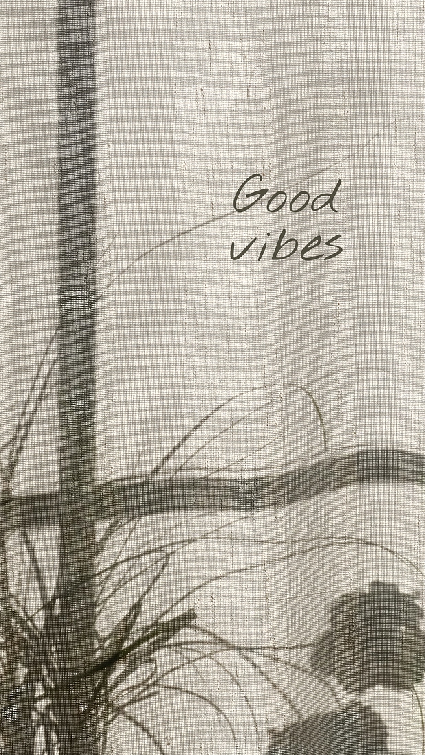 Good vibes mobile wallpaper template, | Premium PSD Template - rawpixel