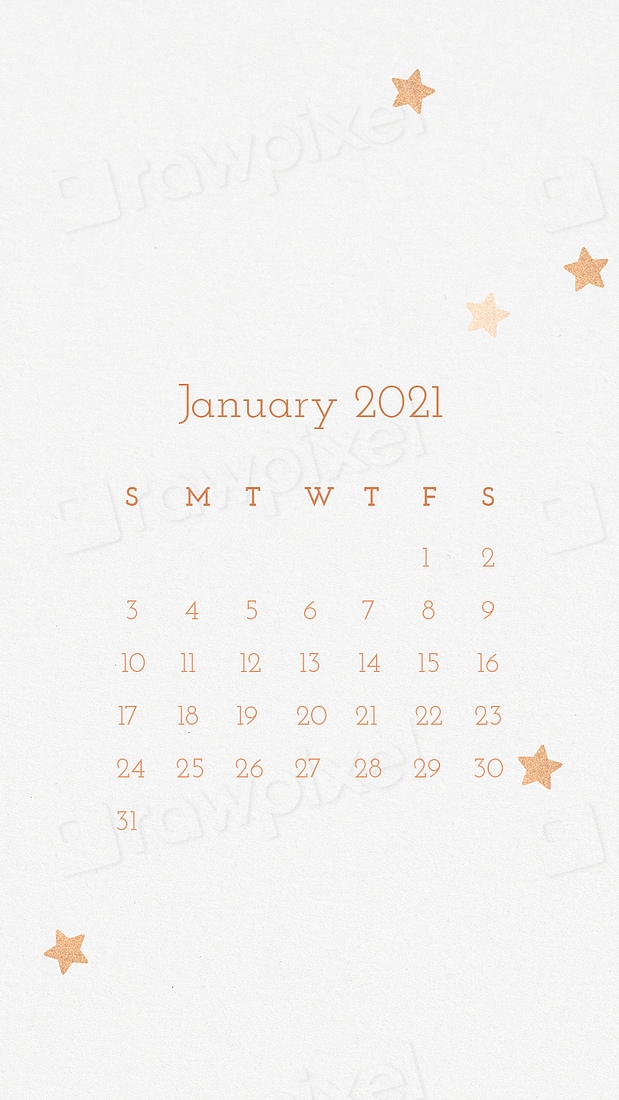 Calendar 2021 January editable template | Premium PSD - rawpixel